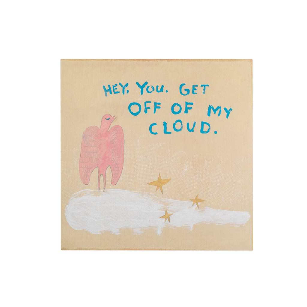 12"x12" Get Off My Cloud Art Poster – Sugarboo & Co Wholesale
