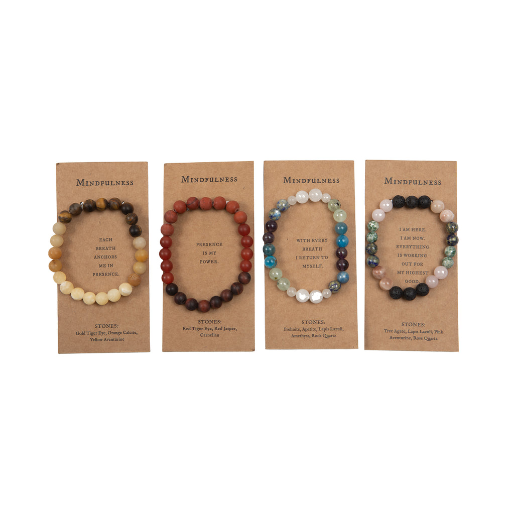 Intention Mindfulness Bracelet Assorted Set of 12 – Sugarboo & Co Wholesale