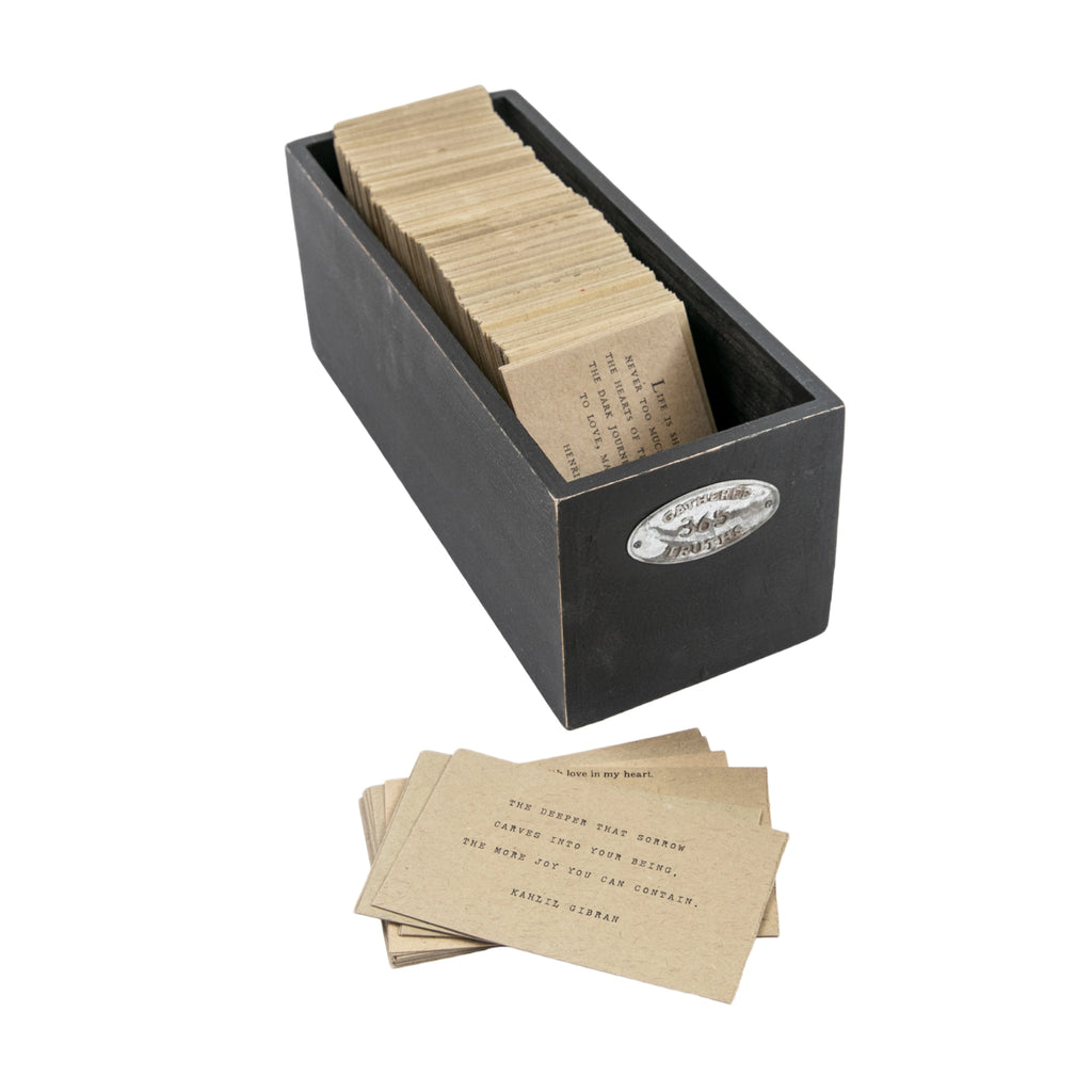 365 Gathered Thoughts Box – Sugarboo & Co Wholesale
