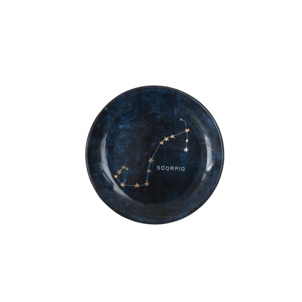 Scorpio Mini Round Decoupage Plate- 4" – Sugarboo & Co Wholesale