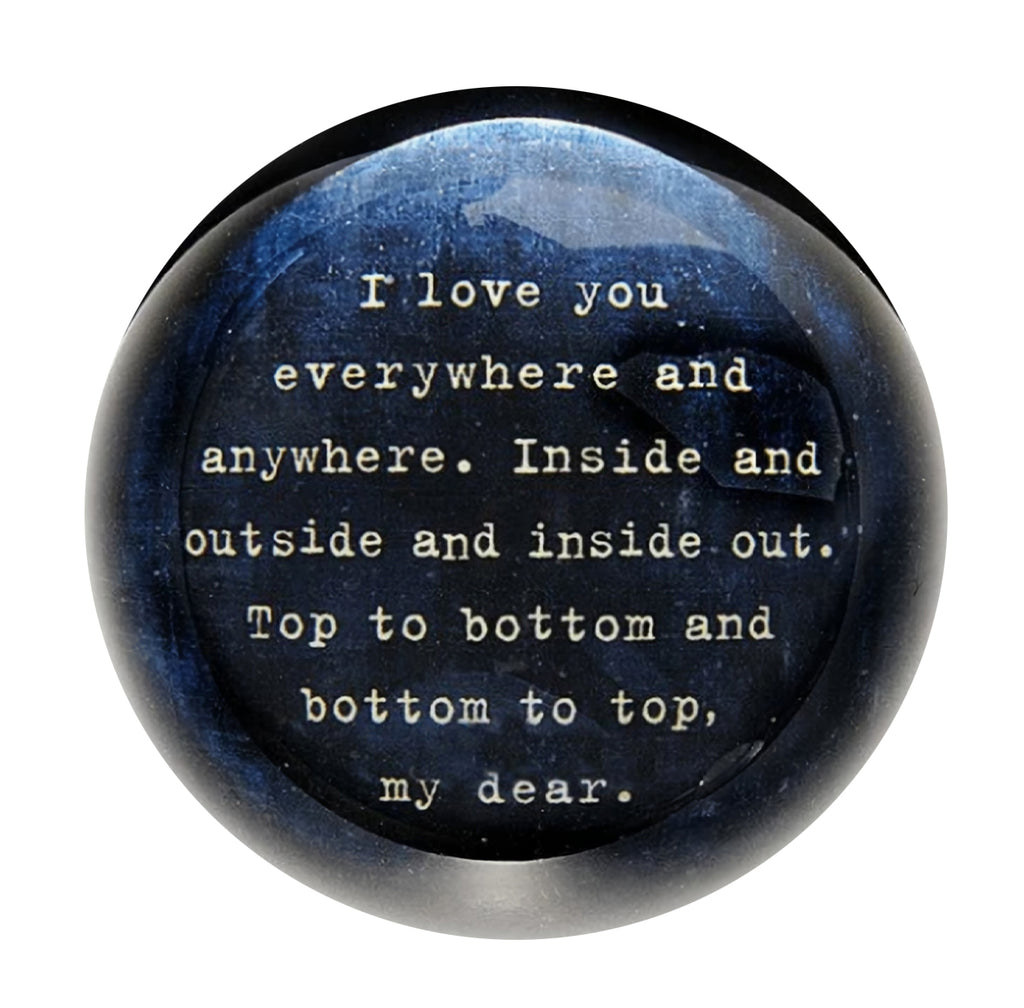 I Love You Everywhere Paperweight – Sugarboo & Co Wholesale