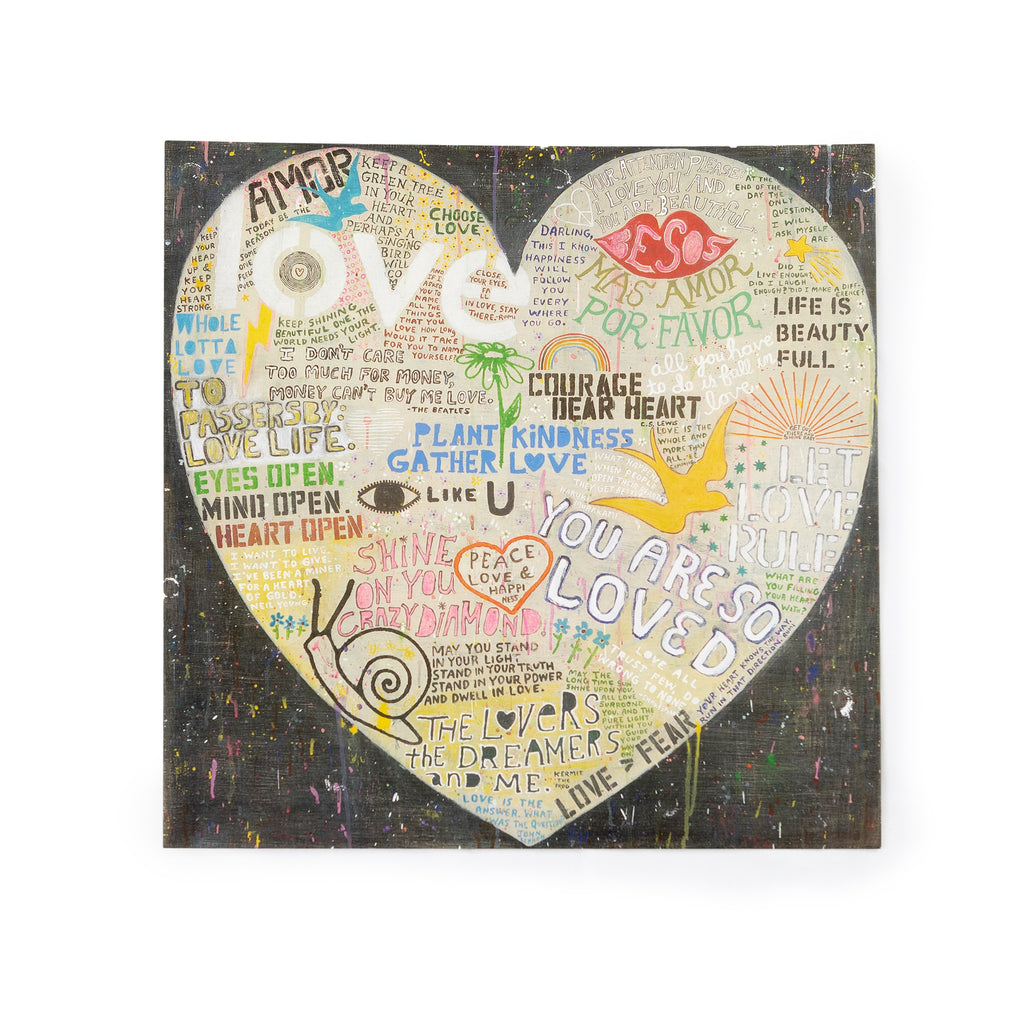 12"x12" Choose Love Art Poster – Sugarboo & Co Wholesale